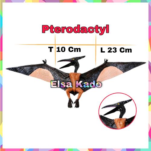 Jual Figure Pteranodon Pterodactyl Dinosaurus Jurassic Park Dino Mainan ...