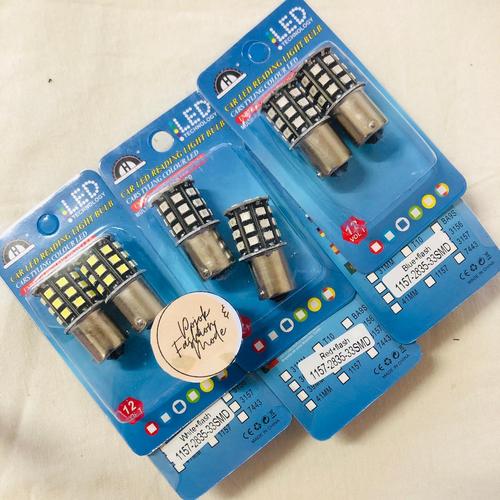 Jual Bohlamp LED Flash Kaki 2 Bohlam Mobil Rem 12 Volt 1 pack isi 2 ...