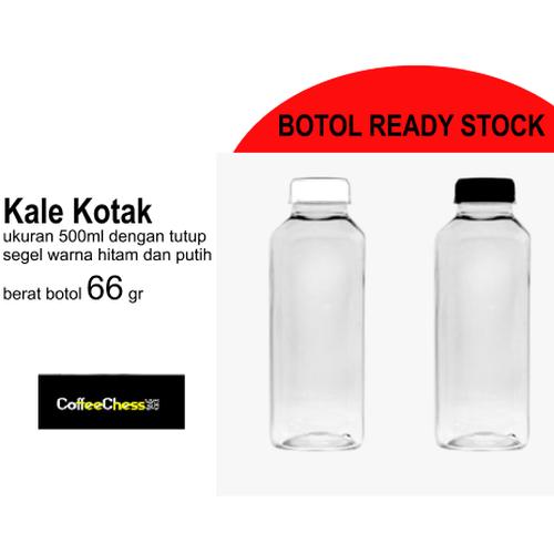 Jual Botol Plastik Kale Kotak 500ml 66gr Tebal / Kale Kick 500ml 66gr ...