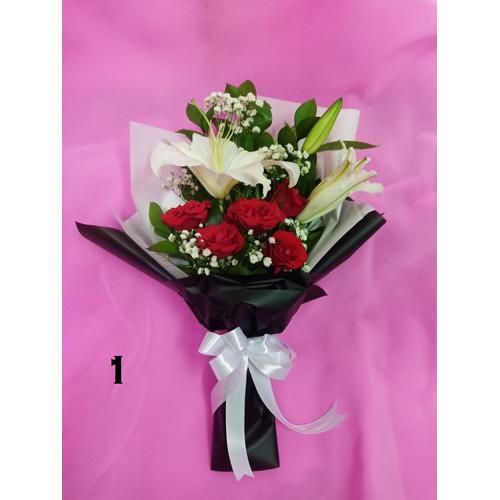 Jual HAND BOUQUET LILY | LILY | BUKET LILI | BUKET BUNGA WISUDA LAMARAN ...