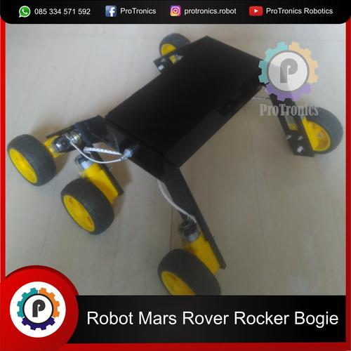 Jual Robot Mars Rover MR1 Rocker Bogie Mechanism Wireless Controller ...