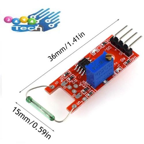 Jual KY-025 Magnetic Reed Switch Magnetron Module Sensor Magnetik - Kab ...
