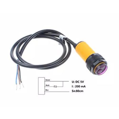 Jual Sensor Proximity Switch Arduino E18-D80NK Infrared Obstacle ...