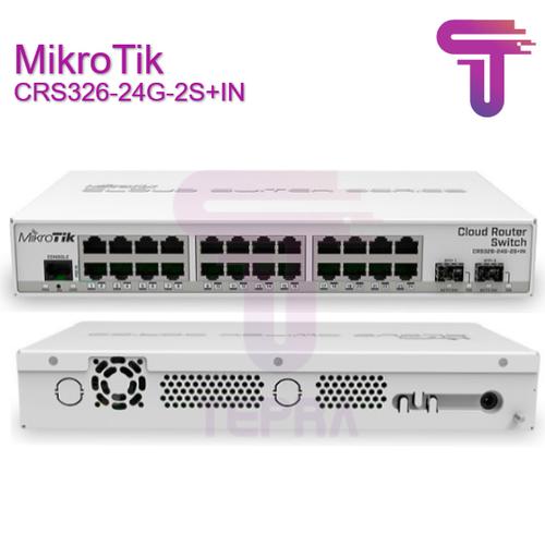 Jual MikroTik CRS 326 24G 2S+ IN CRS326-24G-2S+IN - Jakarta Barat ...