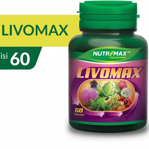 Jual Nutrimax livomax 60 kapsul / vitamin detox liver hati & vitamin ...