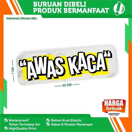 Jual Awas Kaca Stiker Vynil Art - Kota Surakarta - Desain Vantasy ...