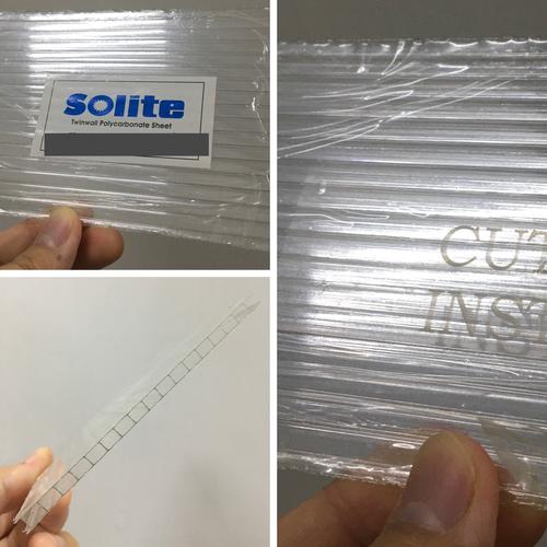 Jual SOLITE POLIKARBONAT POLYCARBONATE 11,8 x 2,1 MTR x 4MM - CLEAR ...
