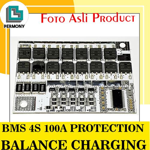 Jual BMS 4S 100A BALANCE CHARGING PROTECTION LI-ION LITHIUM BATTERY ...