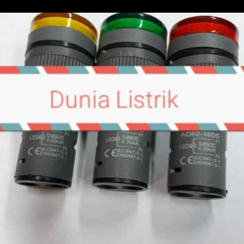 Jual Pilot Lamp Led 22mm 12 - 48 VDC - Kuning - Jakarta Pusat - DUNIA ...