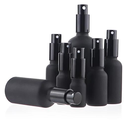 Jual Botol Spray Kaca 20ml / 30ml / 50ml / 100ml Hitam Matte - Spray ...