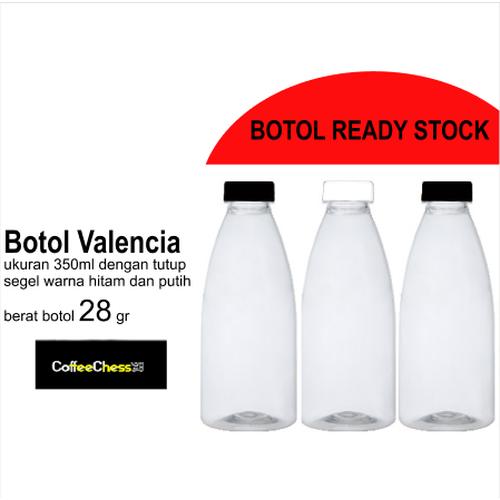 Jual Botol Plastik Valencia 350ml / Botol Cantik Valencia ( Berat 28 gr ...
