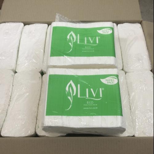 Jual Tissue Livi Eco Facial Refill 600 Sheet Khusus Gojek / Grab ...