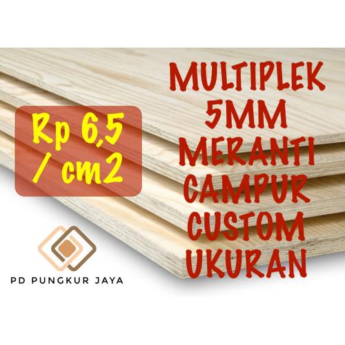 Jual TRIPLEK / MULTIPLEK 5MM MERANTI CAMPUR UKURAN CUSTOM - Kab ...