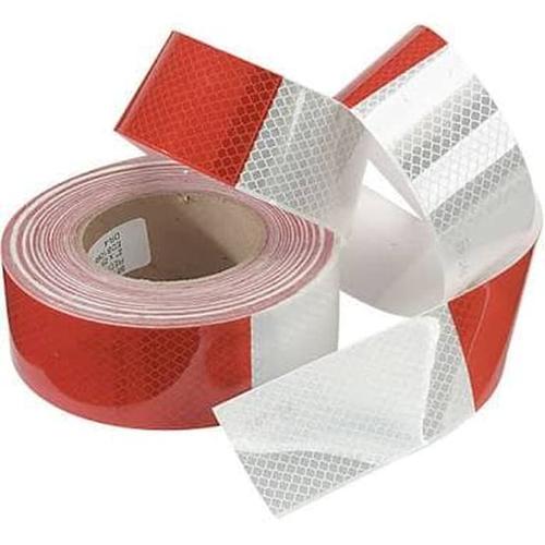 Jual Sticker Reflective tape 3m grade motif diamond merah putih 45 ...