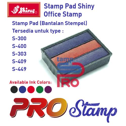 Jual Stamp Pad Self ink Shiny / Bantalan Shiny Office - S-308 - Kab. Bekasi - PRO STAMP | Tokopedia