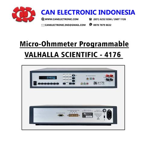 Jual Micro-Ohmmeter Valhalla Scientific model 4176 made in USA ...