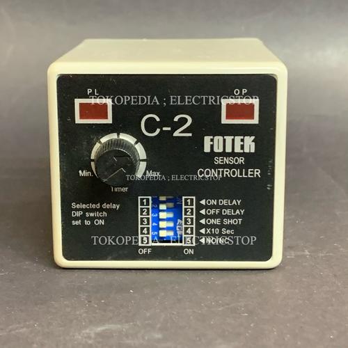Jual FOTEK C-2 C2 SENSOR CONTROLLER - Jakarta Barat - ElectricStop ...
