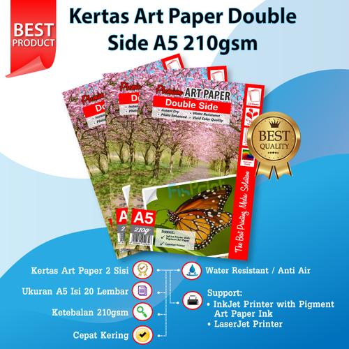 Jual Kertas Art Paper Double Side A5 210gsm - Jakarta Timur - FixPrint ...