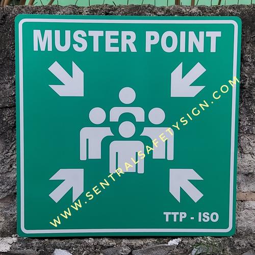 Jual RAMBU MUSTER POINT 100X100CM - Jakarta Barat - SENTRAL SAFETY SIGN ...