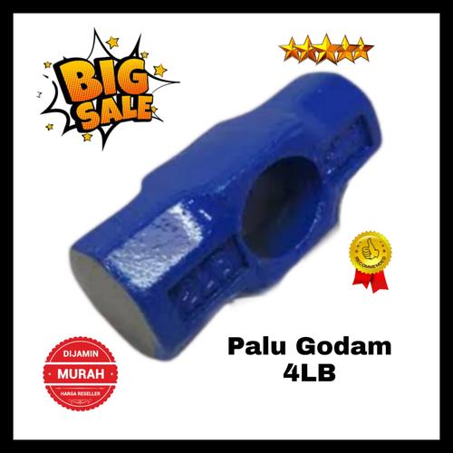 Jual Palu Batu Bodem Godam Ludel Martil Besi Tanpa Gagang 4LB - Kota ...