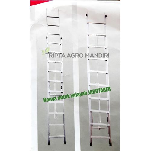 Jual Tangga Aluminium Sliding Geser Sorong 6 Mtr, 8 Mtr, 10 Mtr, 12 Mtr ...