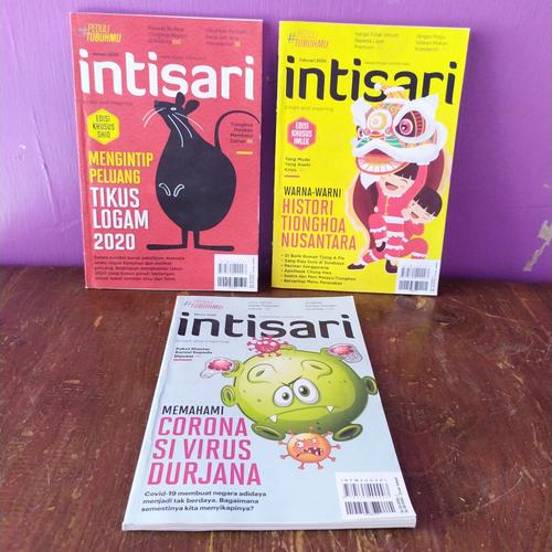 Jual Majalah INTISARI 2020. Ed jan, feb, mart 2020. (1 paket 3 majalah ...