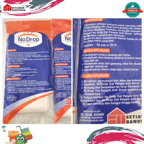 Jual Serat Kain Kasa Kassa Fiber Membrane Anti Bocor No Drop 10 cm x 10 ...