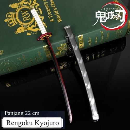 Jual Miniatur Pedang Rengoku Pillar Anime Kimetsu No Yaiba - Kab ...