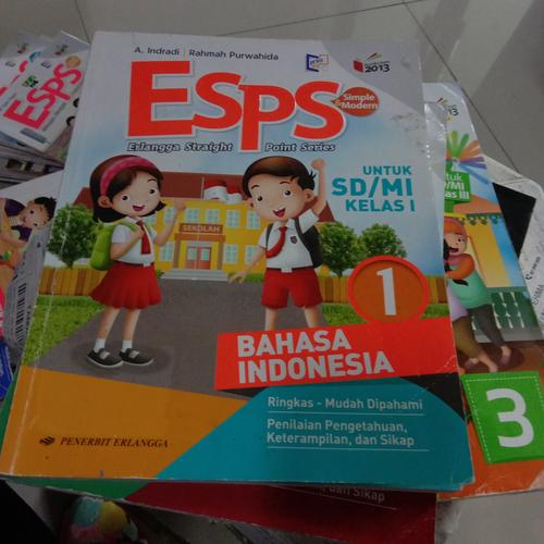 Jual Buku ESPS BAHASA INDONESIA untuk SD/MI KELAS 1 REVISI - Jakarta Pusat - Toko buku 49 (Senen ...