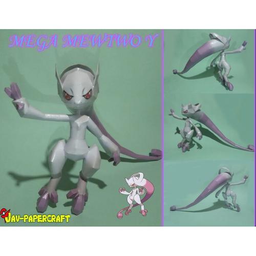 Jual Pokemon Mega Mewtwo Papercraft - Kab. Bekasi - Papercraft Tiviti ...