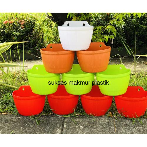 Jual pot dinding 27 / pot bunga / pot tanaman / pot tembok / pot murah ...