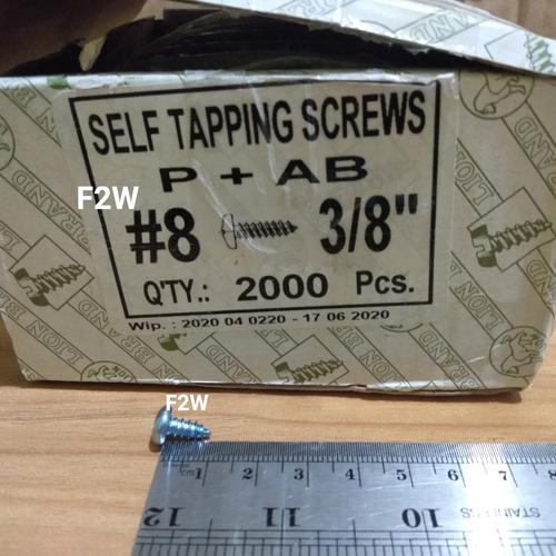 Jual SEKRUP TAPPING PAB 8X3/8" MOON LION SKRUP SELF TAPPING SCREW PH ...