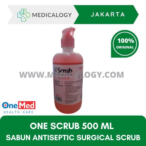 Jual OneScrub 500ml One Scrub 500 ml Onemed Sabun Antiseptic Surgical ...