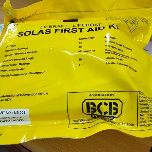 Jual Obat Obatan Solas / Solas First Aid Kit BCB with Certificated ...
