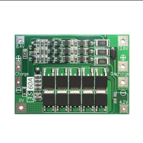 Jual baterai management system bms 3s 60a 60 ampere 12v 12 volt 18650 ...