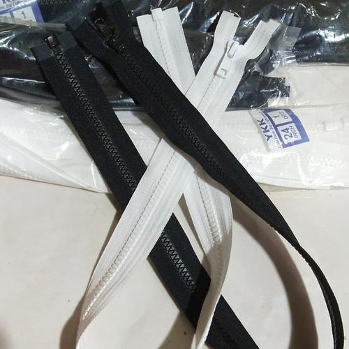 Jual per Biji Resleting Zipper jaket YKK - Resleting jaket 60 cm - Sleting - Putih - Jakarta ...