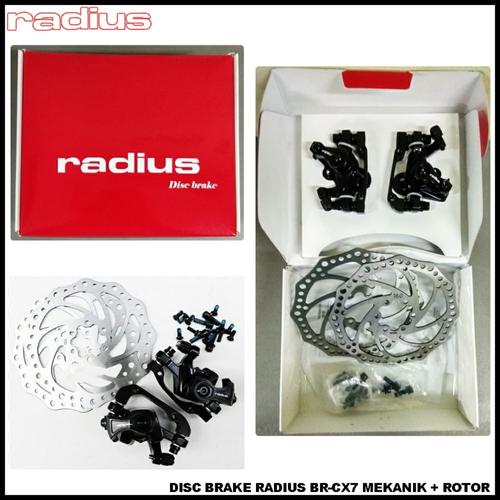 Jual REM DISC BRAKE sepeda set. merk RADIUS - Jakarta Selatan - Atex ...