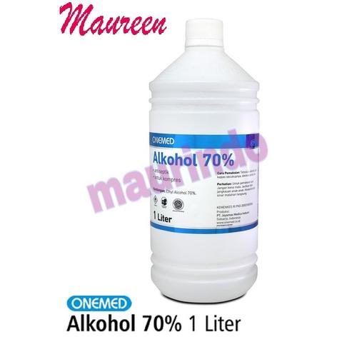 Jual Onemed Alkohol 70% 1 Liter 1000 ml - Kota Tangerang - Maureen ...