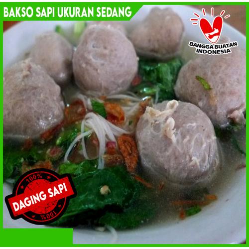 Jual BASO SAPI ASLI UKURAN SEDANG ISI 35 PCS/HALAL /NON PENGAWET/NON ...