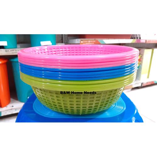 Jual (Grab Bogor) Keranjang Sayur Bakul Wakul Bulat Lubang Plastik 31,5 ...
