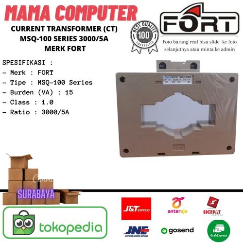 Jual Current Transformer FORT CT MSQ-100 Series 3000-5A FORT - Kota ...