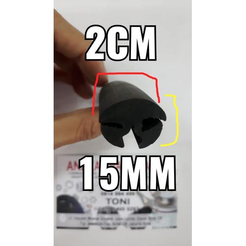 Jual karet panel H sedang 2cm rubber list panel 20mm - Jakarta Barat ...