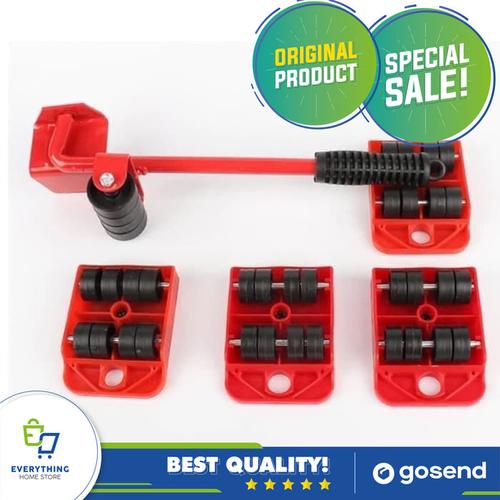 Jual Furniture Lifter Sliders Simple Lifting Moving Tool Set of 5 ...