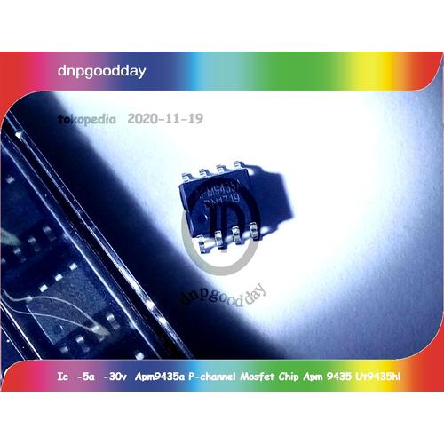 Jual Ic -5a -30v Apm9435a P Channel Mosfet Chip Apm 9435 Ut9435hl - Kab ...