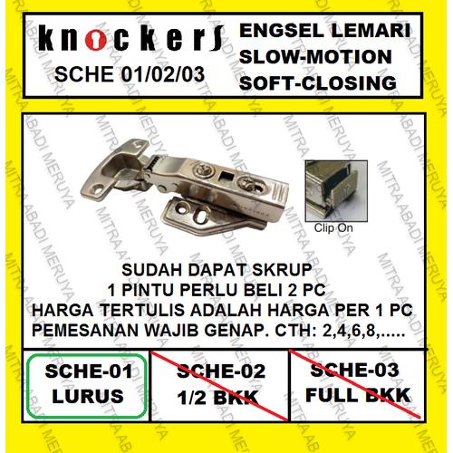 Jual Engsel Lemari Engsel Sendok Slowmotion KNOCKERS SCHE 01/02/03 ...