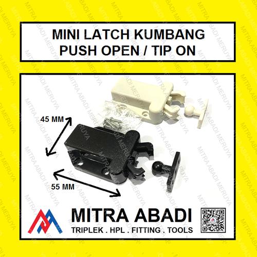 Jual Tip On Kumbang Push Open Latch Minilatch Push To Open Mini Latch ...
