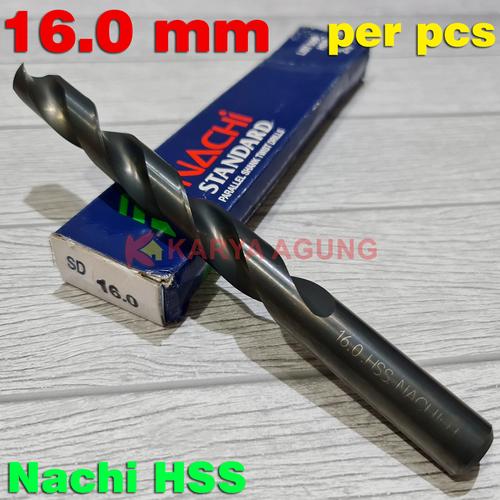 Jual Mata Bor Besi NACHI HSS 16 mm / Twist Drill Kayu Baja 16mm ORIGINAL - Kota Makassar - Karya ...