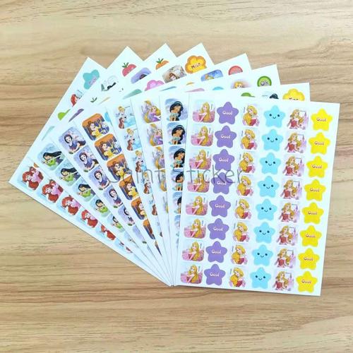 Jual Bonus Reward Sticker Stiker Anak Karakter Disney Princess ...