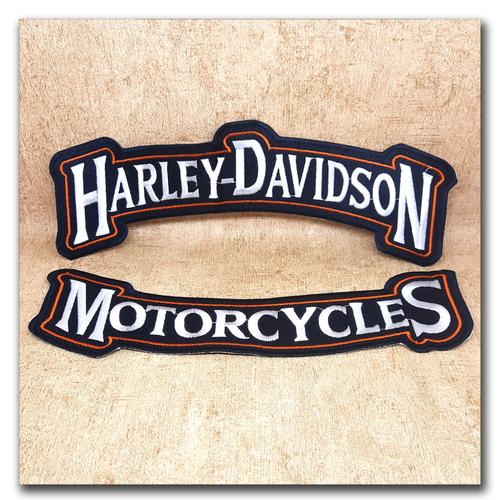 Promo MOTORCYCLES HARLEY PATCH BORDIR LARGE PAKET ISI 2 - HARLEY - Kota ...
