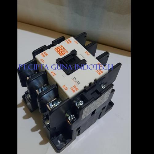 Jual ELECTROMAGNETIC CONTACTOR HITACHI HS50 2a2b / 346-380V - Kab ...